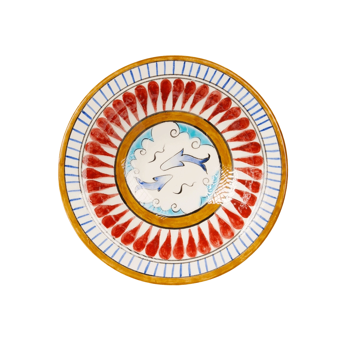 Milet Bowl - Red Fish